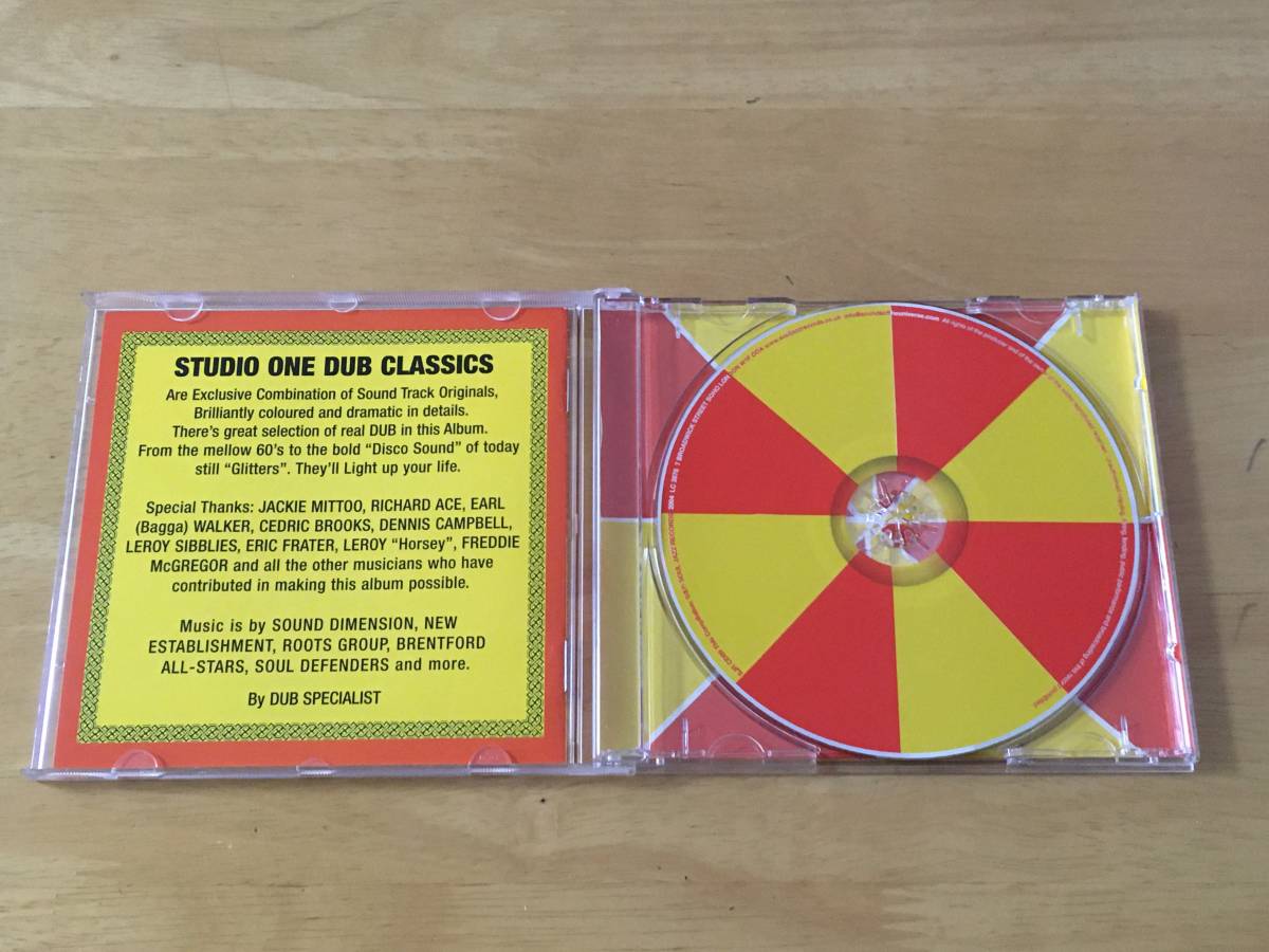Studio One Dub 日本盤CD Reggae Rocksteady Dub Specialist Jackie Mittoo ...