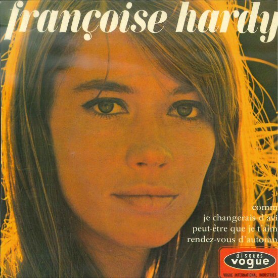 7EP フランソワーズ アルディ Francoise Hardy Je Changerais D'avis Se Telefonado +3 ...