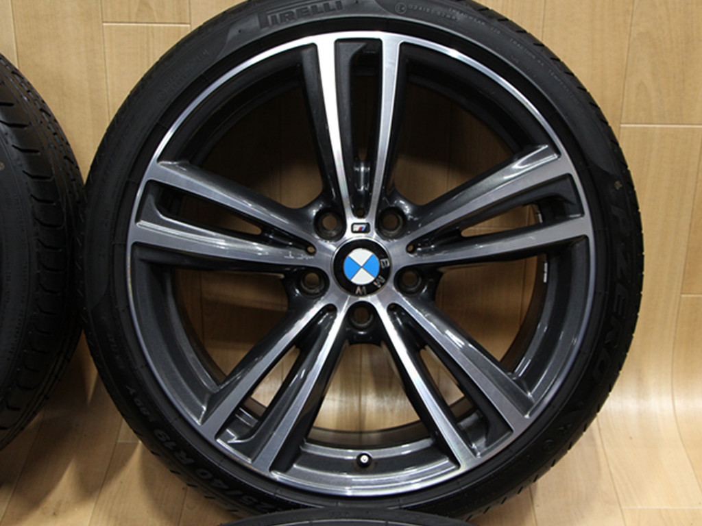 A764 BMW 純正 420i Mスポーツ 4シリーズ 19X8J+36 8.5J+47 PCD120 ピレリ P-ZERO RSC RFT ランフラット 225/40R19 255 ...
