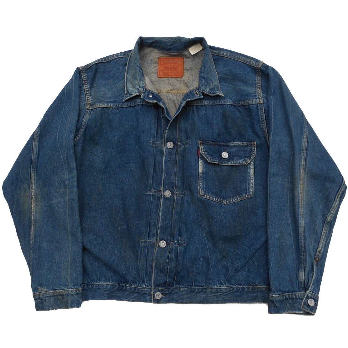 正規 LEVI'S LVC 506XX M インディゴデニム 1st ヴィンテージ加工 大きめ 42 L レプリカ 復刻 VINTAGE ...