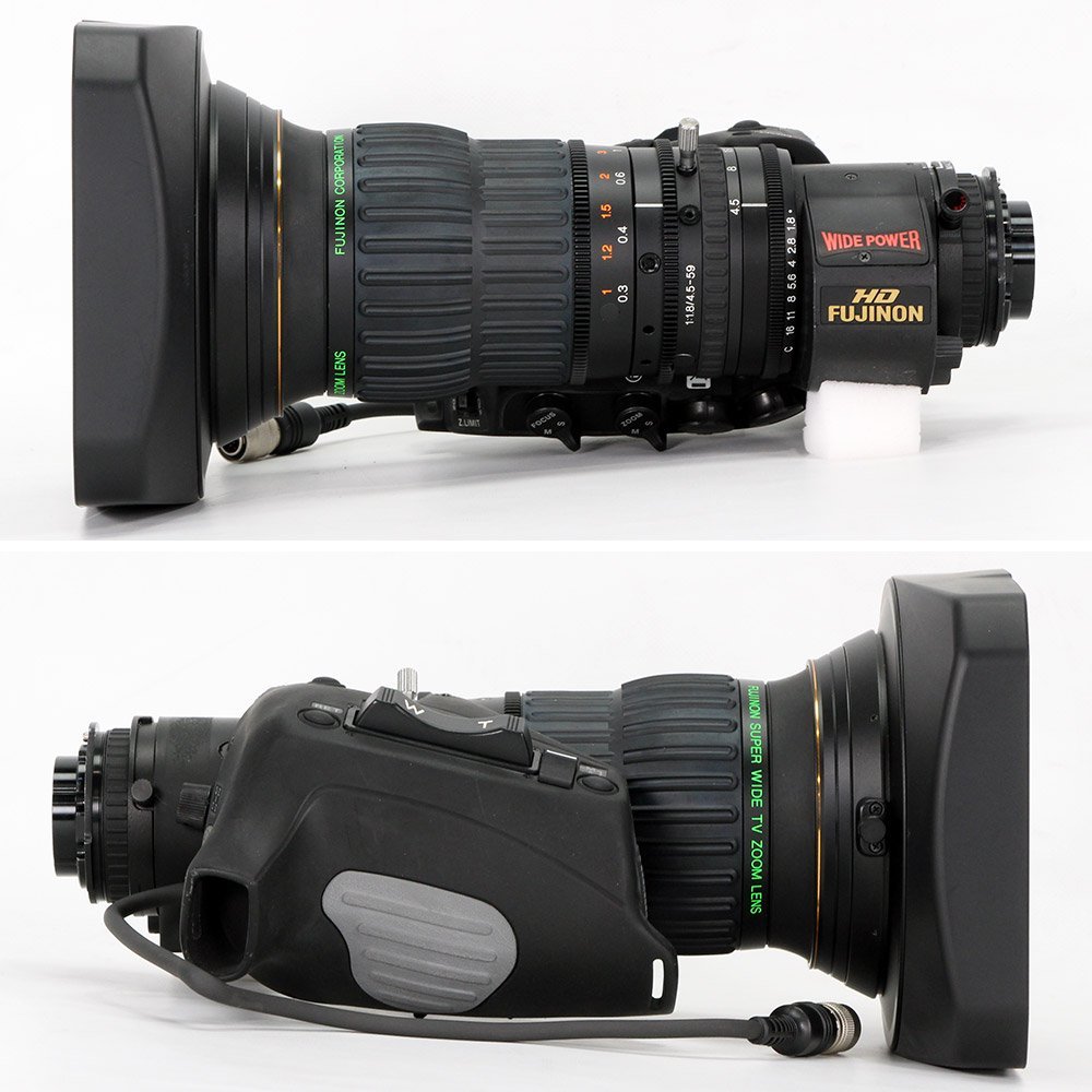 FUJINON 13倍電動ズームレンズ HA13x4.5BERD-S58B / 簡易動作確認 現状渡し 業務用 放送用 フジノン 5364 ...