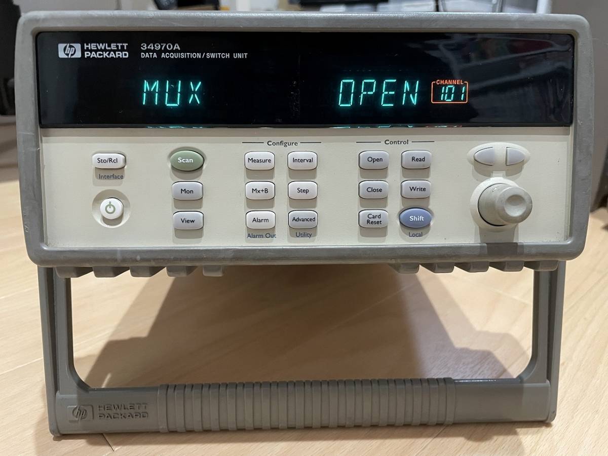 HP Agilent 社製データ収録装置34970A＋20chマルチプレクサ34901のセット(アマチュア無線)｜売買されたオークション情報 ...