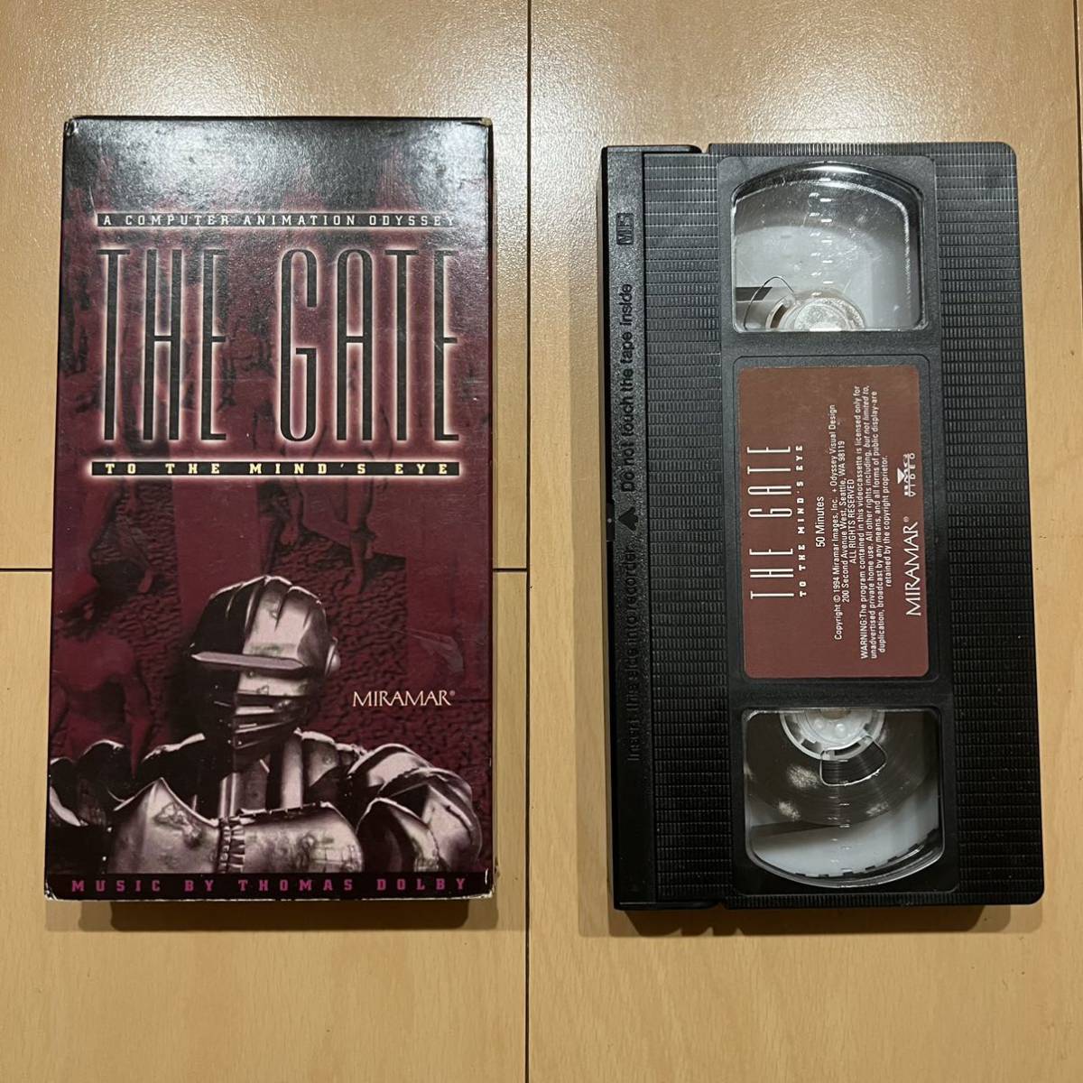 激レア 初期フルCG映画 The Gate To The Mind's Eye 音楽トーマス ドルビー 1994年 VHSテープ 格安(海外)｜売買されたオークション情報、yahooの商品情報 ...