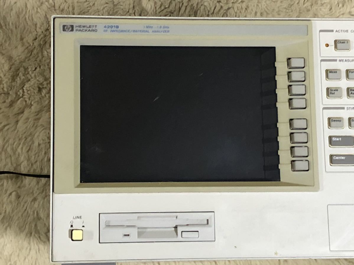 HP HEWLETT PACKARD Agilent 4291B 1MHz-1.8GHz RF INPEDANCE/MATERIAL ...