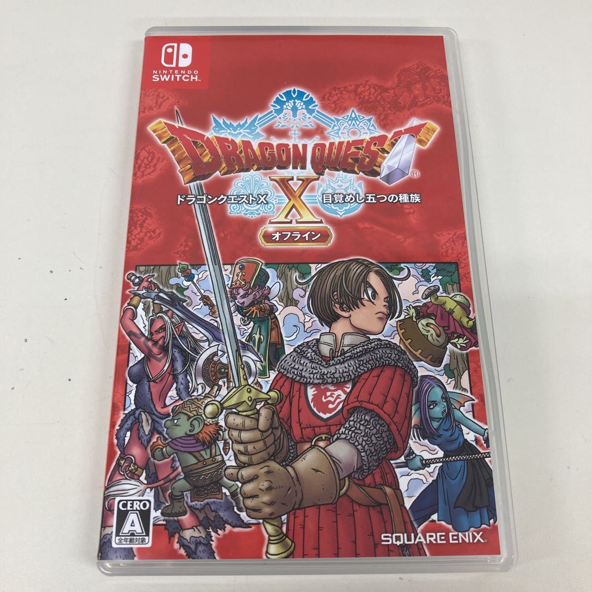 極 ニンテンドースイッチ Switch ソフト ドラゴンクエストX 目覚めし五つの種族 オフライン ドラクエ SQUARE ENIX(ニンテンドースイッチソフト)｜売買されたオークション情報 ...