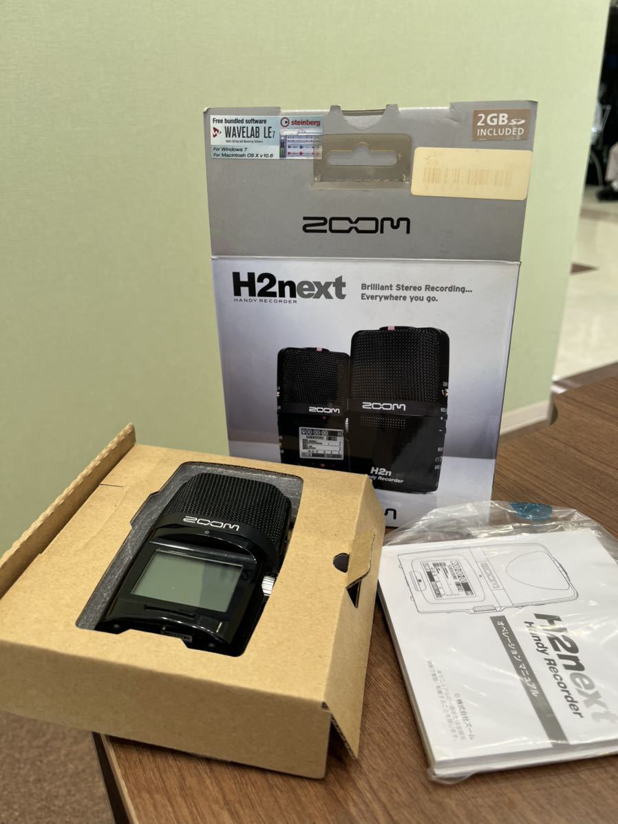 N 現状品 ZOOM ズーム ハンディ レコーダー H2next Handy Recorder(ICレコーダー)｜売買されたオークション情報 ...