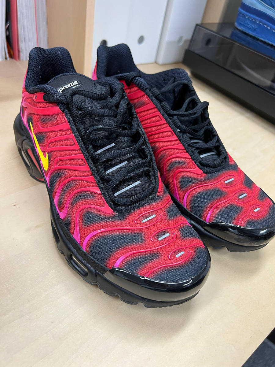 引退出品 SUPREME × NIKE AIR MAX PLUS HYPER GRAPE シュプリーム × ナイキ エアマックスプラス ハイパーグレープ 27cm(27.0cm)｜売買された ...