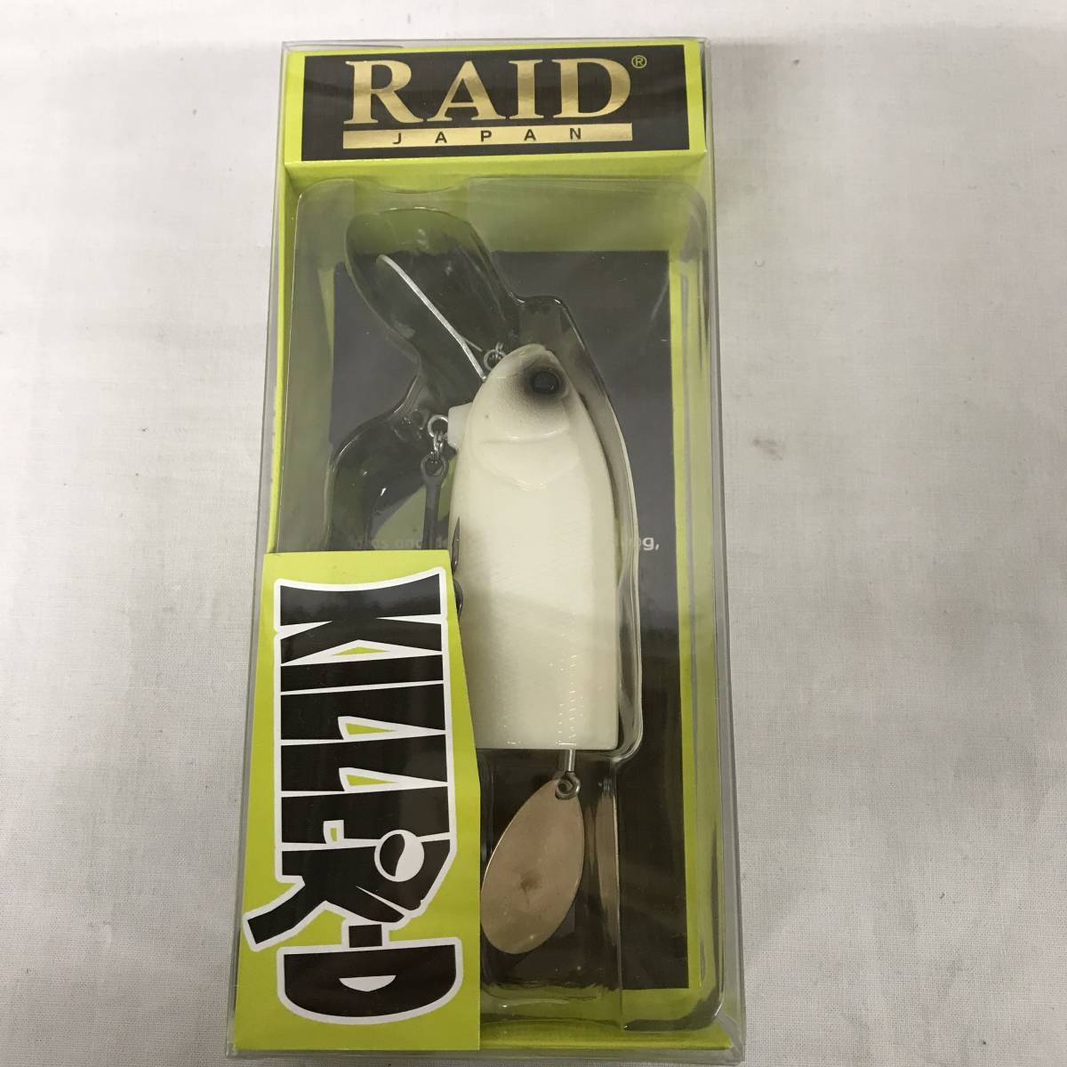 tm428 品 レイドジャパン RAID JAPAN キラーD KILLER-D KD002. BONE ボーン 82.5mm 1.1/2oz.class ルアー(ビッグベイト)｜売買された ...