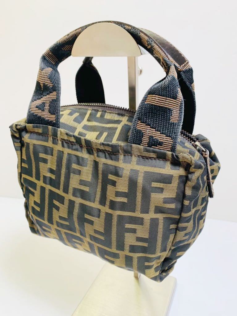 431 FENDI フェンディ ミニハンドバッグ ズッカ 柄 ハンドバッグ レディースバッグ 2241-26541-008 1円〜(ハンドバッグ)｜売買されたオークション情報、yahooの商品 ...