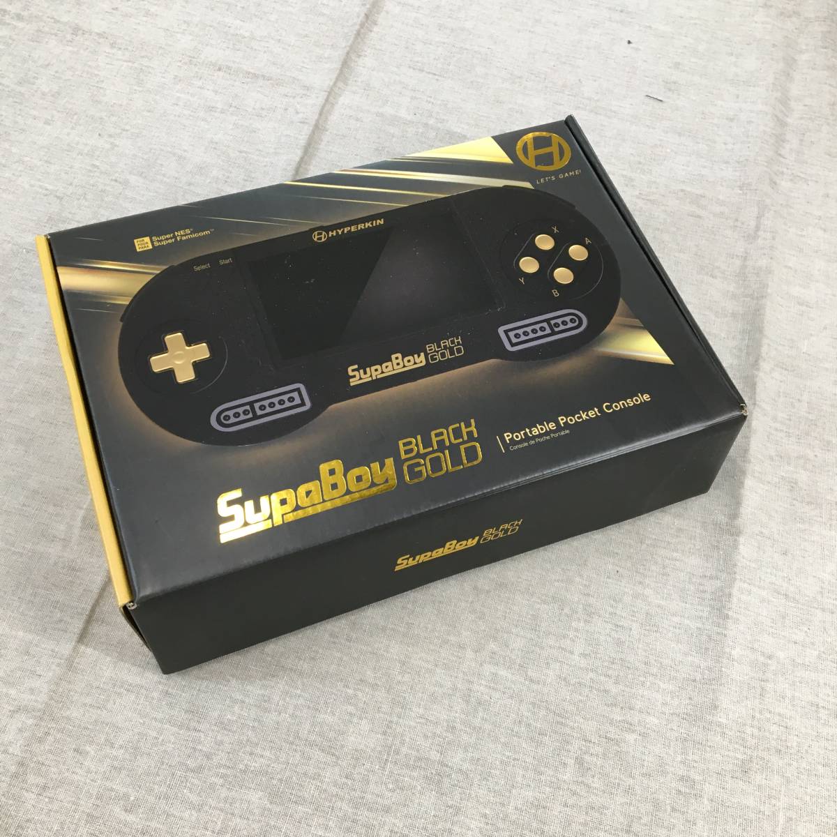 ジャンク品 HYPERKIN SUPABOY Black Gold USB type-C エディション M08889-BKC(周辺機器)｜売買 ...