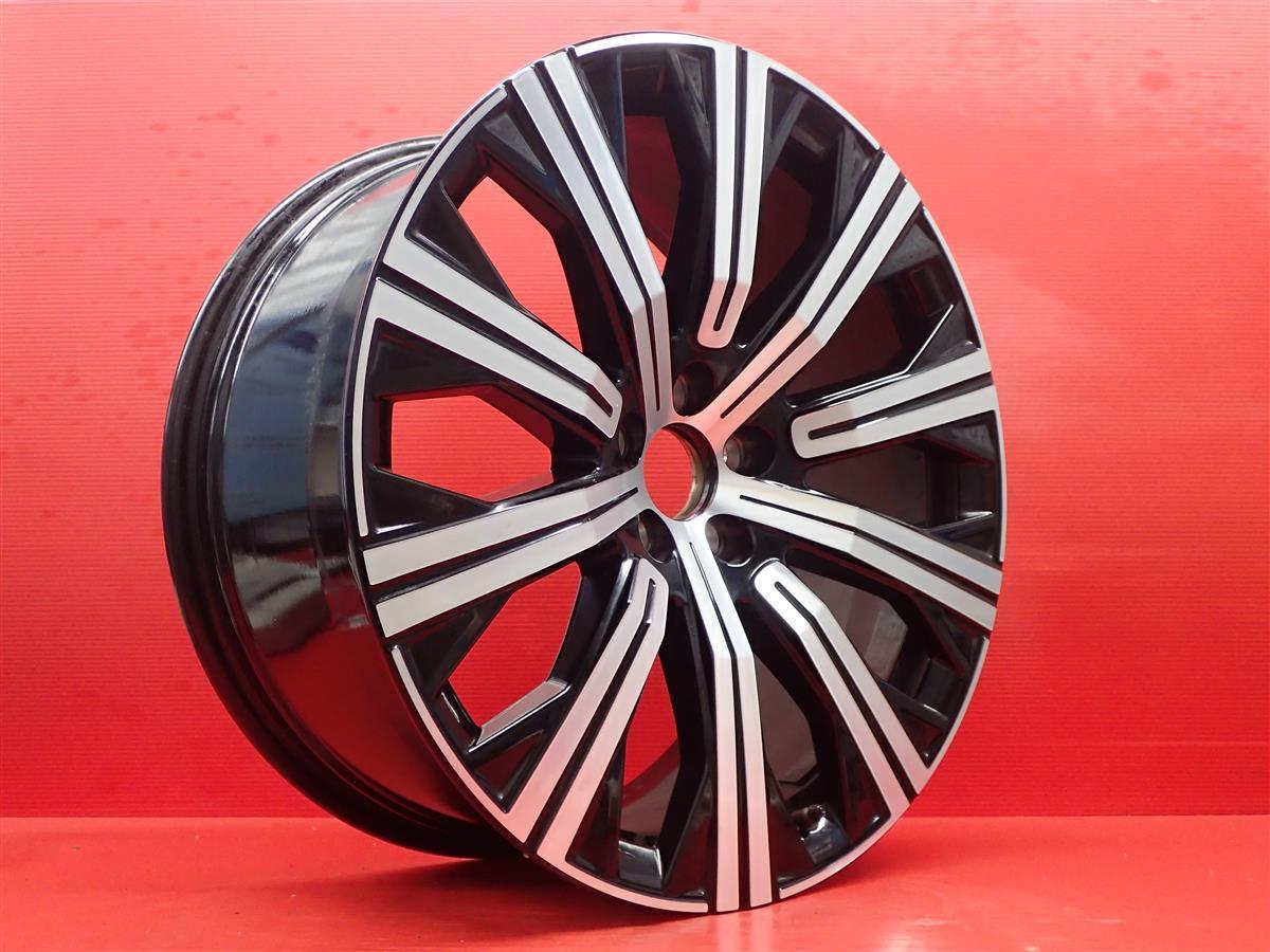 単品 純正 ホイール 1本 ボルボ XC90純正 5-DoubleSpoke Black Diamond Cut 9J-20 PCD108 5 ...