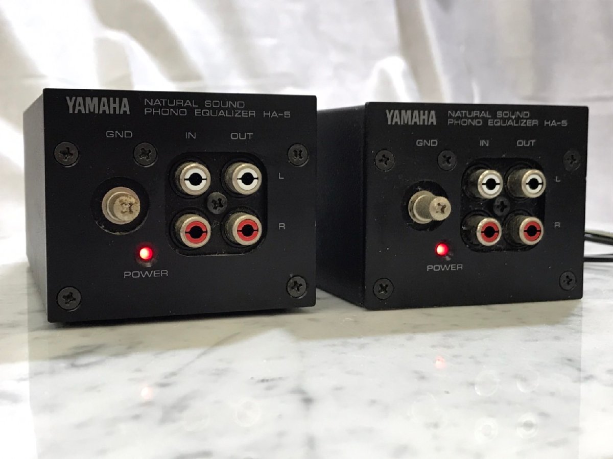 t960 現状品 YAMAHA HA-5 NATURAL SOUND PHONO EQUALIZER まとめ売り(オーディオ機器)｜売買された ...