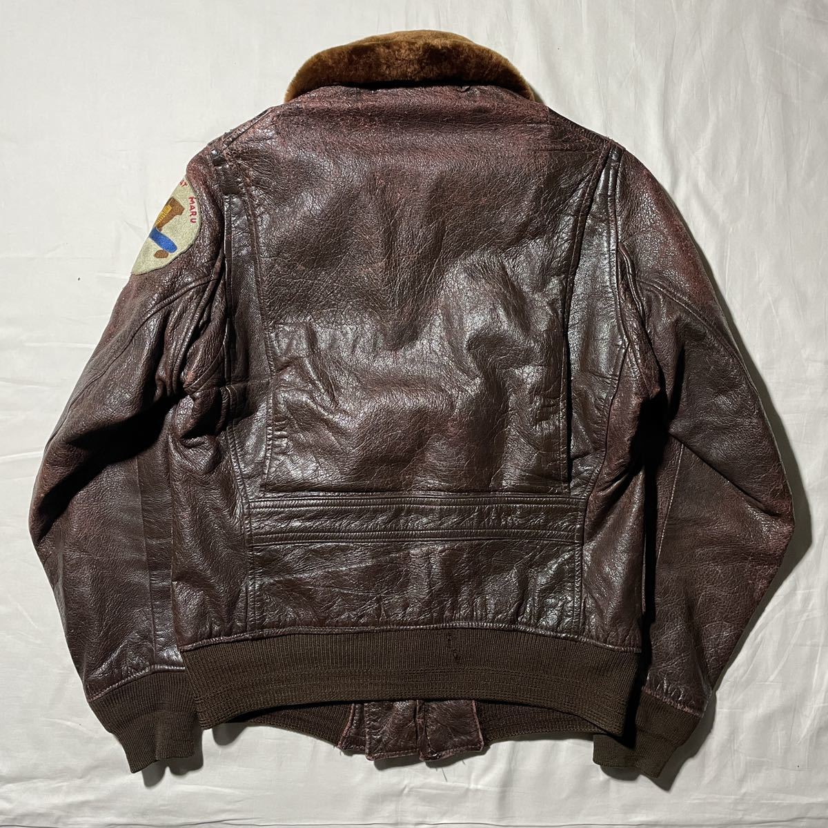 40s US.NAVY M-422 422A フライトジャケット ヴィンテージ US.AIR FORCE US.ARMY G-1 米軍実物(M ...