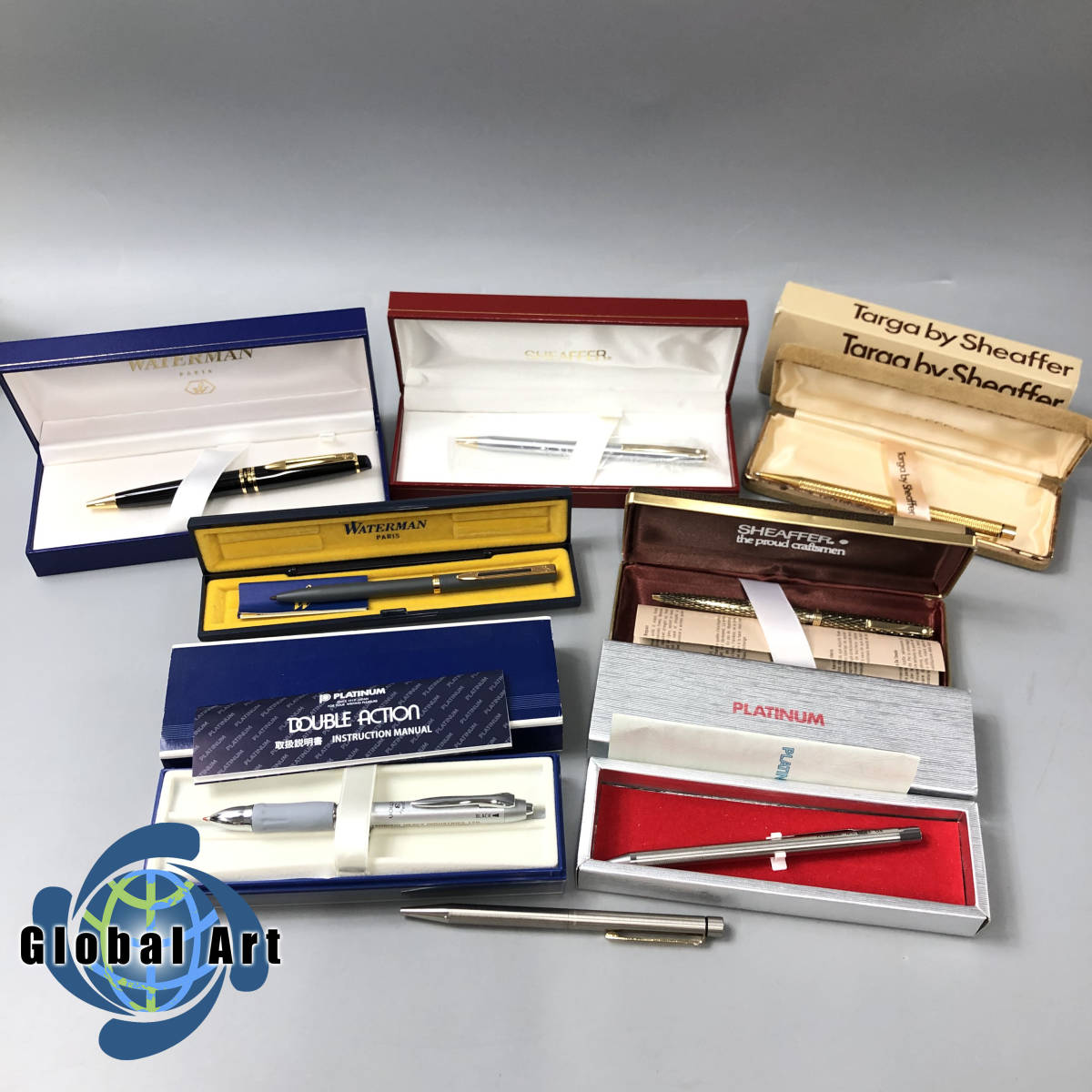 C10654/プラチナ/シェーファー/ウォーターマン/ボールペン/シャープペンシル/ツイスト式 等/14K GOLD FILLED ...