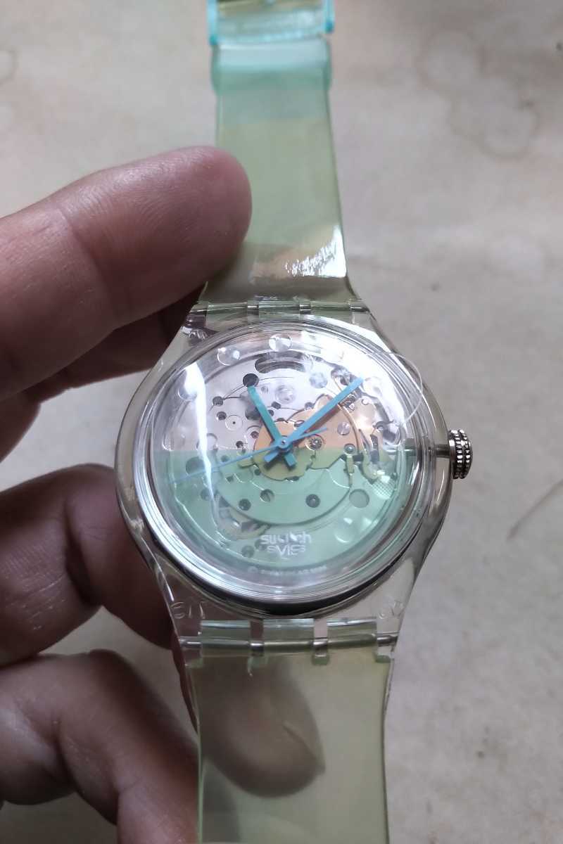 スウォッチ swatch 1996 automatic 自動巻き デッドストック スケルトン(AUTOMATIC)｜売買されたオークション情報、yahooの商品情報をアーカイブ公開 ...