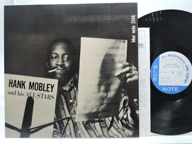 国内盤 Hank Mobley ハンク モブレー Hank Mobley And His All Stars LP 12インチ /Blue ...