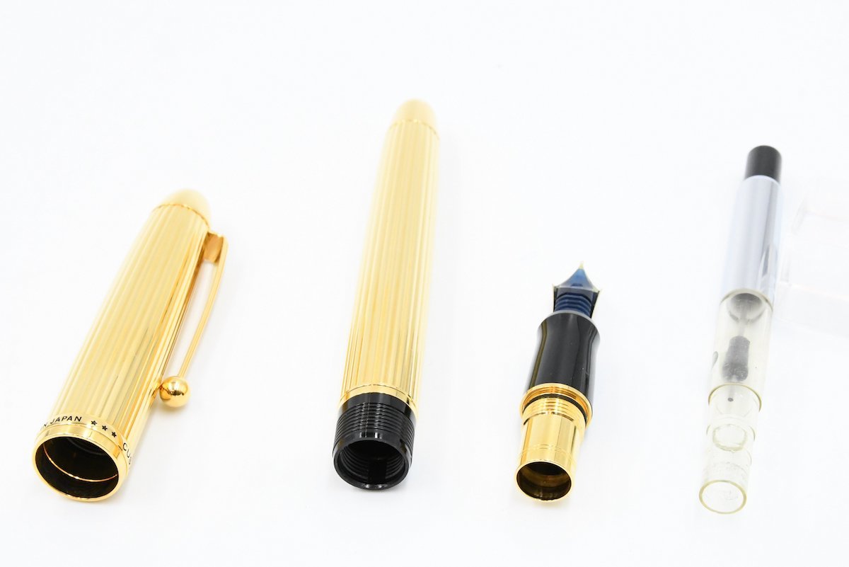 PILOT パイロット カスタム 745 18K-750 ゴールド 万年筆 プッシュ式コンバーター付(パイロット)｜売買されたオークション情報 ...