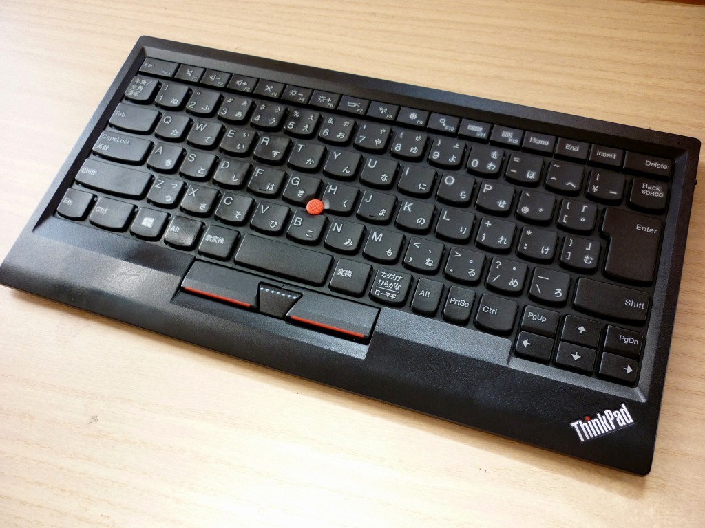 Lenovo ThinkPad Bluetooth ワイヤレス トラックポイント キーボード 日本語 KT-1255 ジャンク品 ...