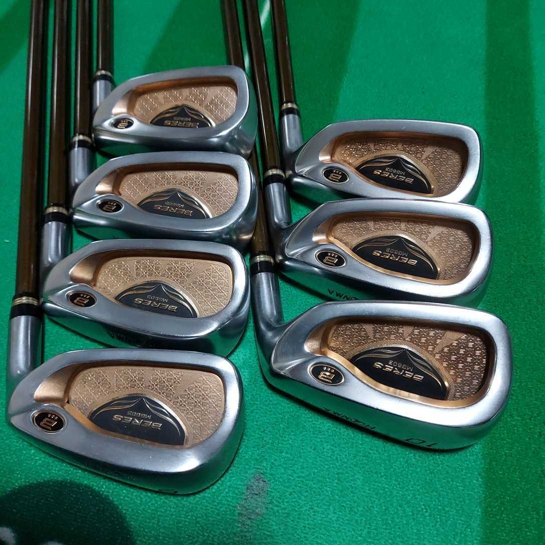 高級 ホンマ ベレス MG603 6~11.SW 7本 3つ星 ARMRQ UD45 フレックスR 3 HONMA BERES 本間 ...