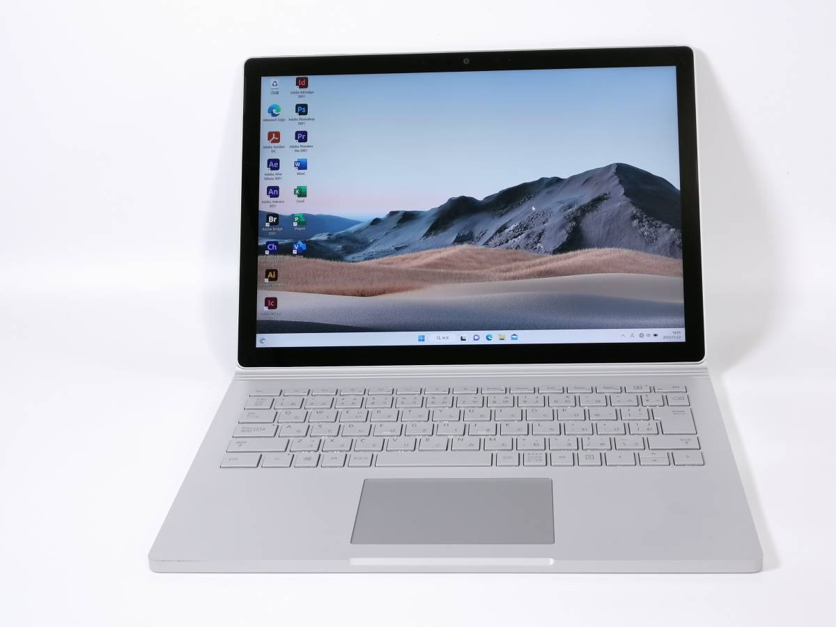 SurfaceBook 3 / Microsoft / Core i7 1065G7 1.30GHz / メモリ16GB / 256 SSD ...