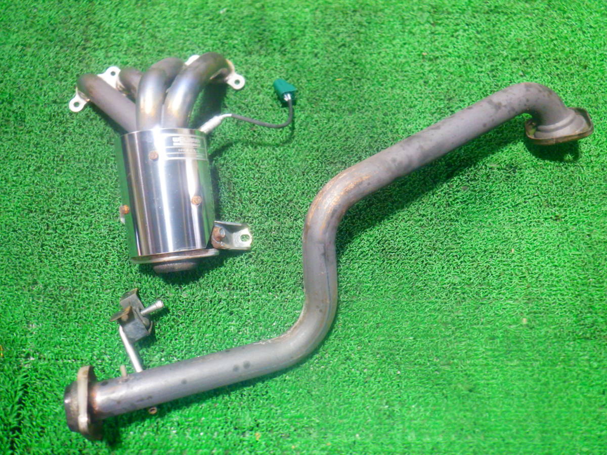 売切 AK12 マーチ 12SR ニスモ ヴェルディナ フロントパイプ付 14004-RSK20 ステンレス エキマニ 04-11-21-204 C1-D1-1 スリーアール長野(エキマニ ...