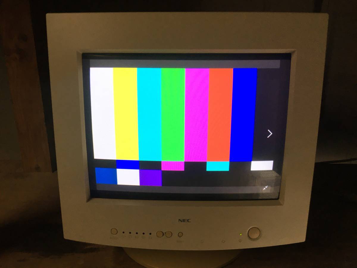価格 NEC製 CRTディスプレイ D15A1 基本動作確認品 15インチモニター(14インチ - 16インチ)｜売買されたオークション情報 ...