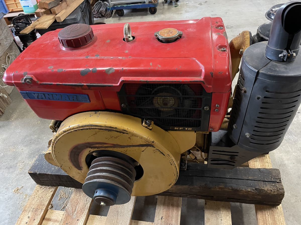 ヤンマー ヤンマーディーゼルエンジン ディーゼルエンジン 発動機 NF19-SK セル付き(発動機)｜売買されたオークション情報、yahooの ...