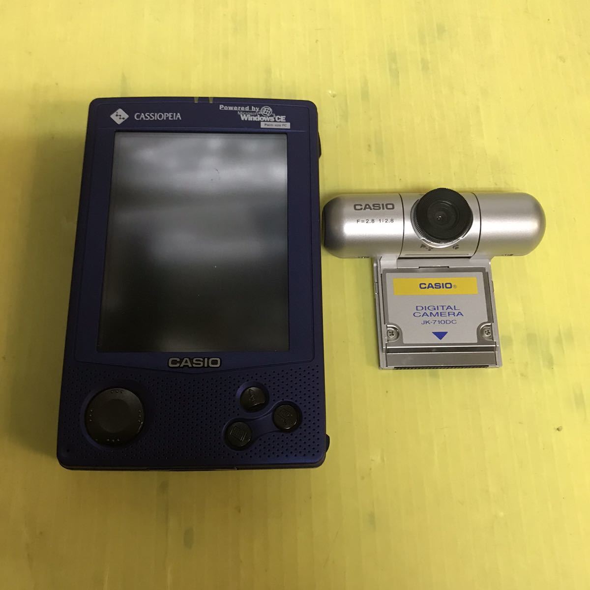 CASIO PDA CASSIOPEIA E-503 デジタルカメラカード JK-710DC セット 動作未確認 カシオ カシオペア(Windows CE)｜売買されたオークション情報 ...