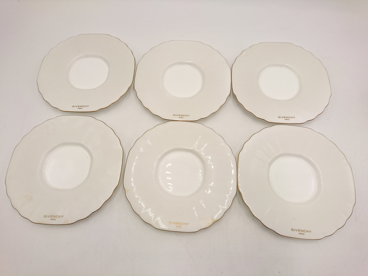 Y12-48 GIVENCHY ジバンシイ カップ＆ソーサー まとめ(コーヒー、ティー兼用)｜売買されたオークション情報、yahooの商品情報をアーカイブ公開 - オークファン（aucfan.com）