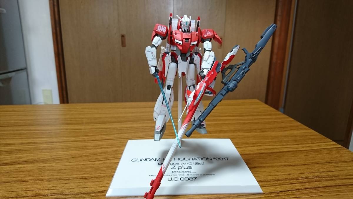 #0017 Zplus 3 ガンダムフィギュア ガンダムフィックスフィギュレーション ZEONOGRAPHY(機動戦士ガンダム)｜売買された ...
