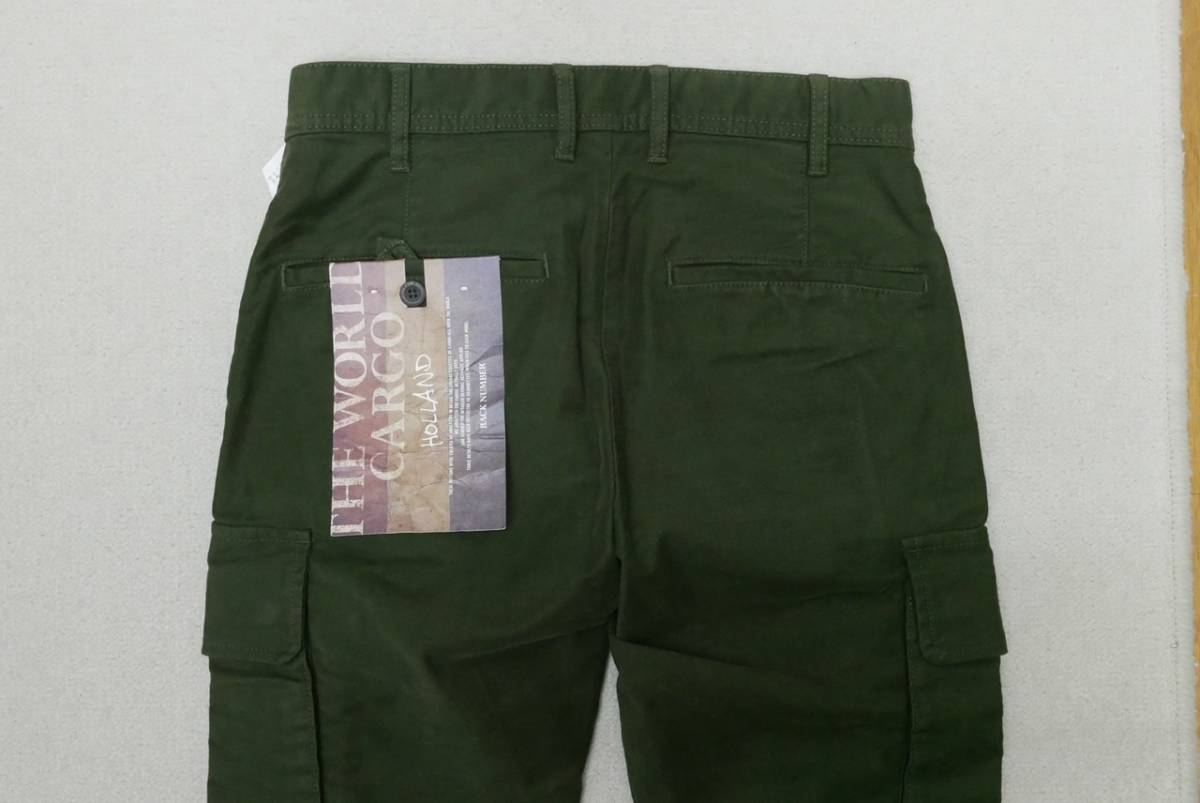 BACK NUMBER BN-4112007-0039 Sサイズ オリーブ THE WORLD CARGO オランダ軍モデル ナイフポケット型 ...