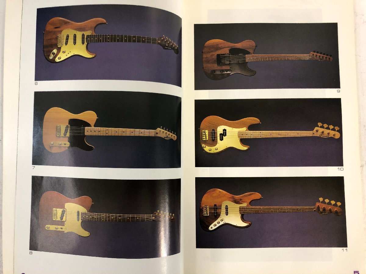 カタログ プライスリスト SCHECTER MOON CUSTOM GUITAR BOOK / シェクター ムーン エレキギター ベース ...