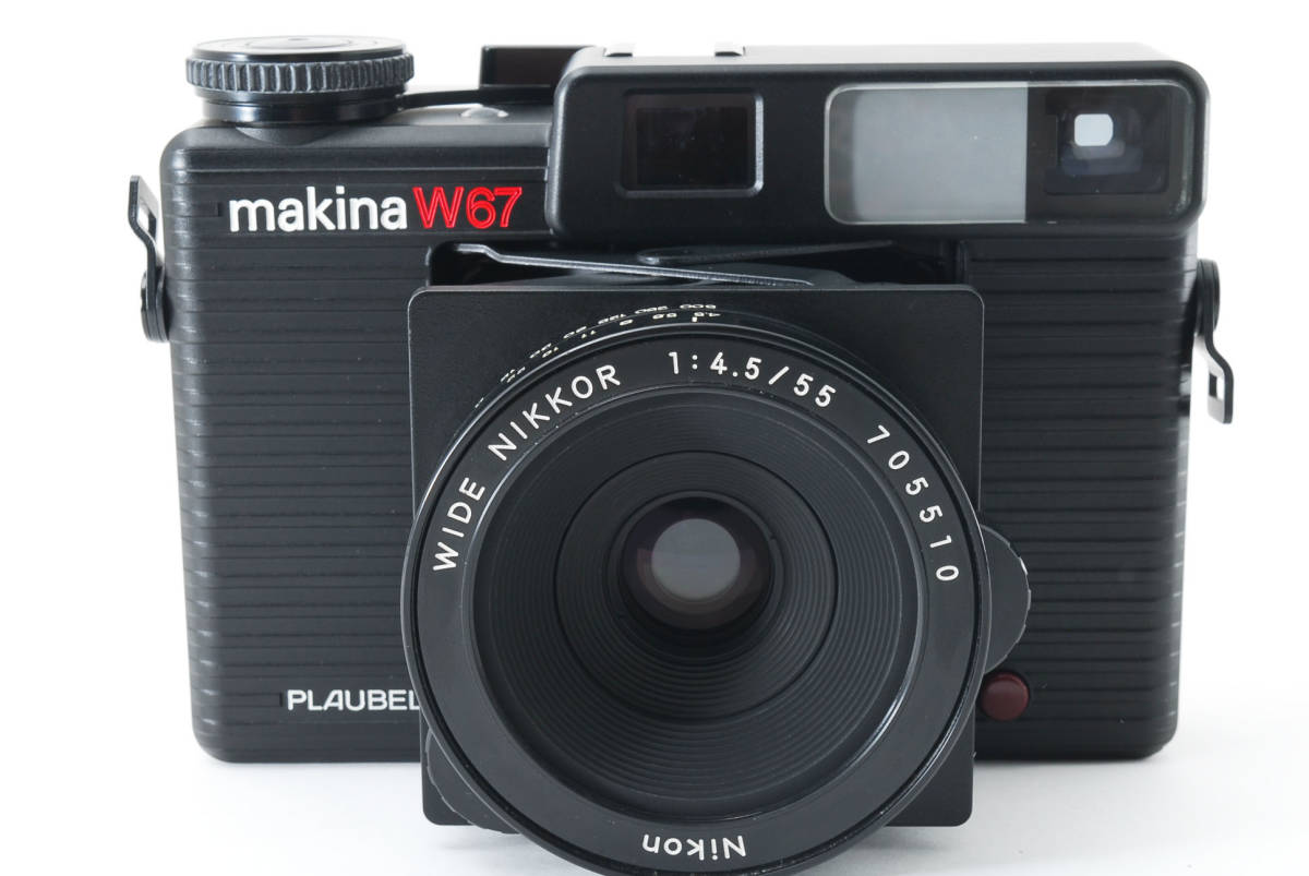 Super Rare 超 PLAUBEL プラウベル Makina マキナ W67 Medium Format Film Camera ...