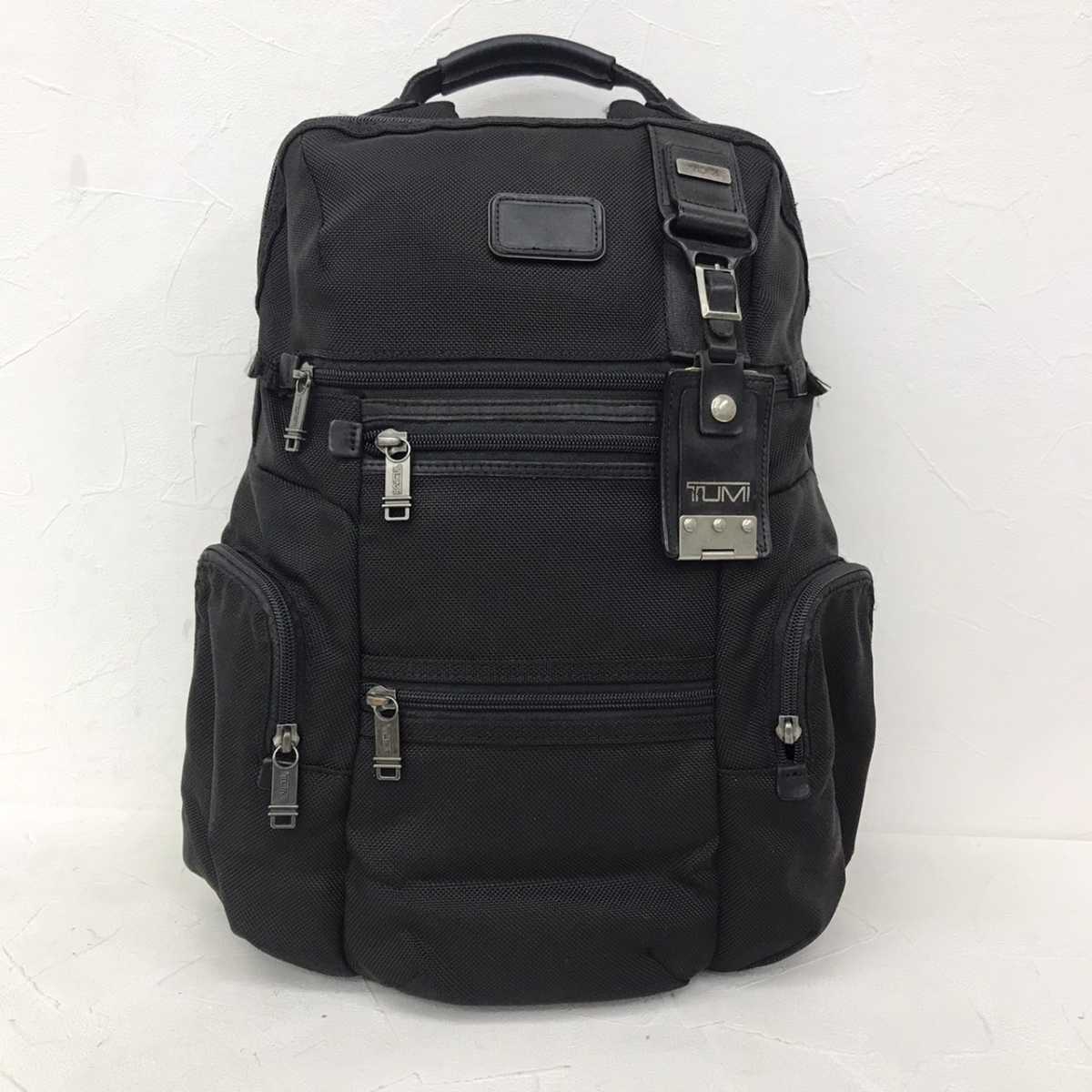 TUMI ALPHA BRAVO KNOX BACKPACK 22681DH トゥミ アルファ ブラボー ナイロン×レザー ノックス ...