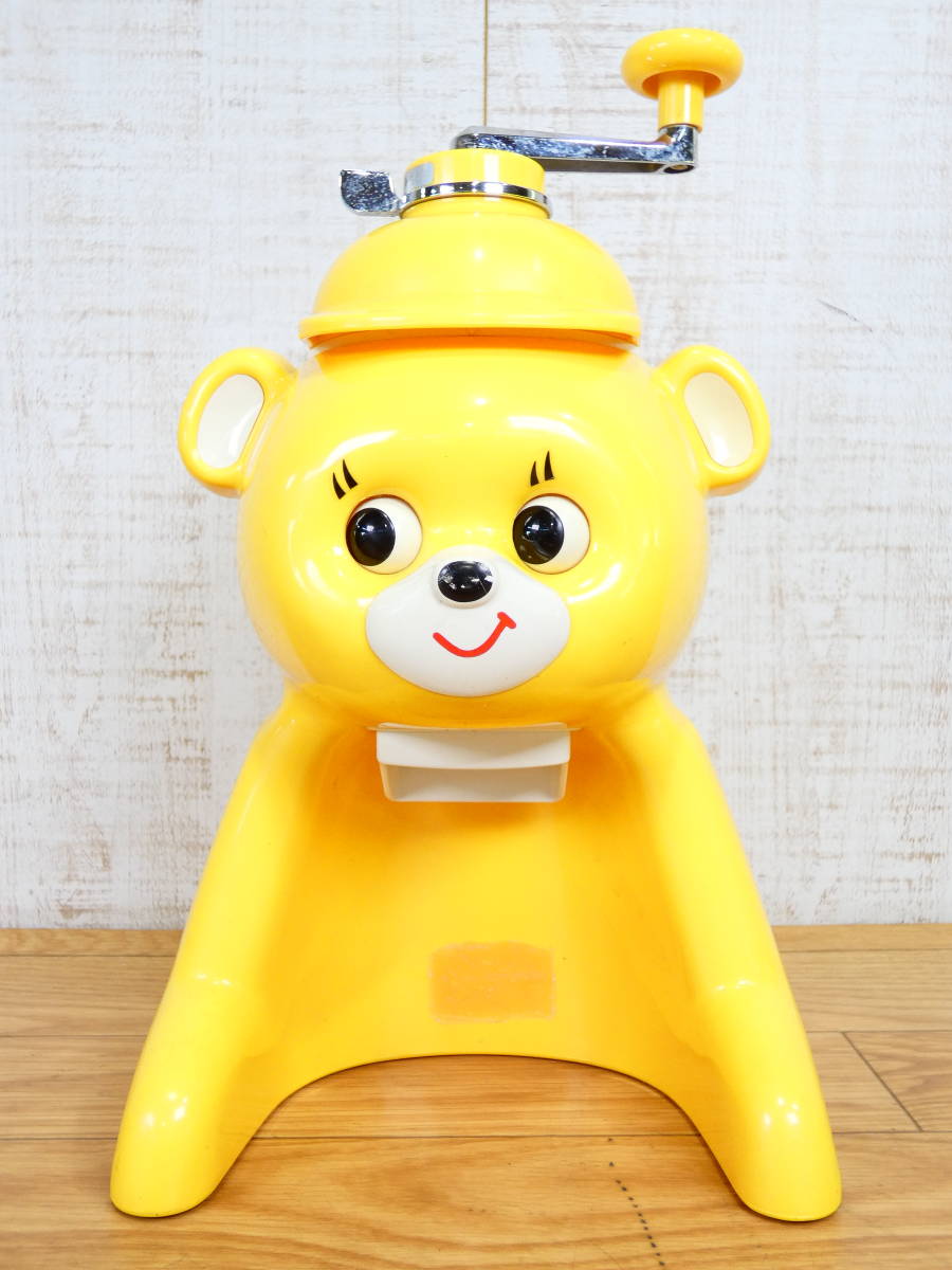 タイガーベビーアイス ABF-100 きょろちゃん 黄色 イエローかき氷機 昭和レトロ タイガー魔法瓶 当時物@80 9943-2(かき氷機)｜売買されたオークション情報、yahooの商品情報 ...