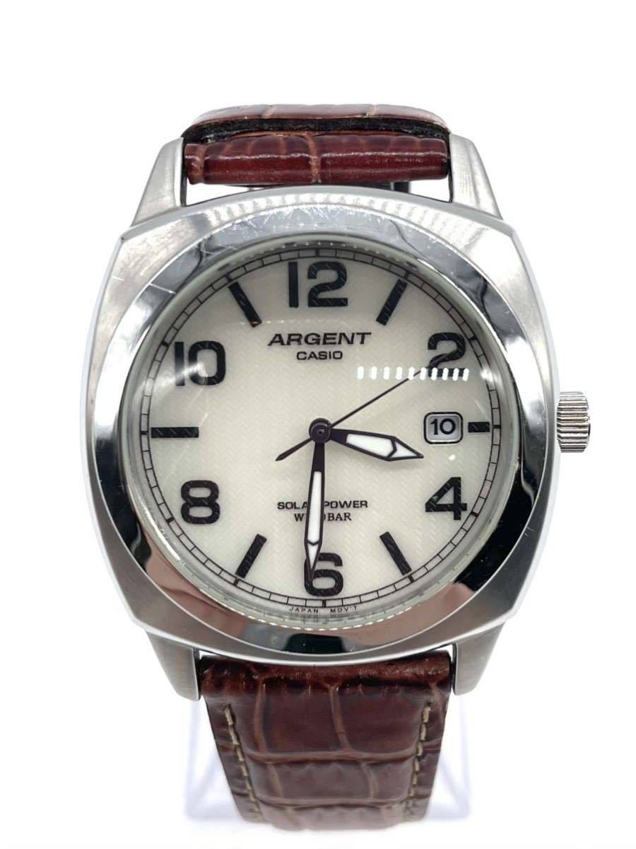 十二17 CASIO/カシオ/ARGENT/エージェント/ARG-110/腕時計/メンズ/ソーラー(カシオ)｜売買されたオークション情報、yahooの商品情報をアーカイブ公開 - オークファン ...