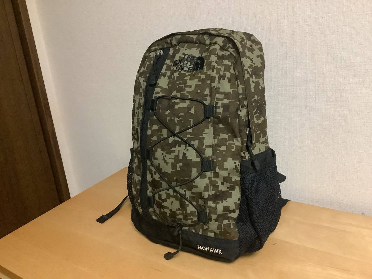 THE NORTH FACE MOHAWK ノースフェイス バックパック カモフラージュ リュックサック 迷彩柄 記名あり(ザ・ノース ...