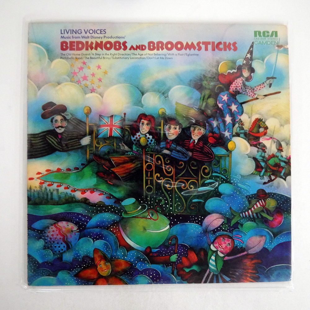 LIVING VOICES/MUSIC FROM WALT DISNEY PRODUCTIONS' BEDKNOBS AND ...