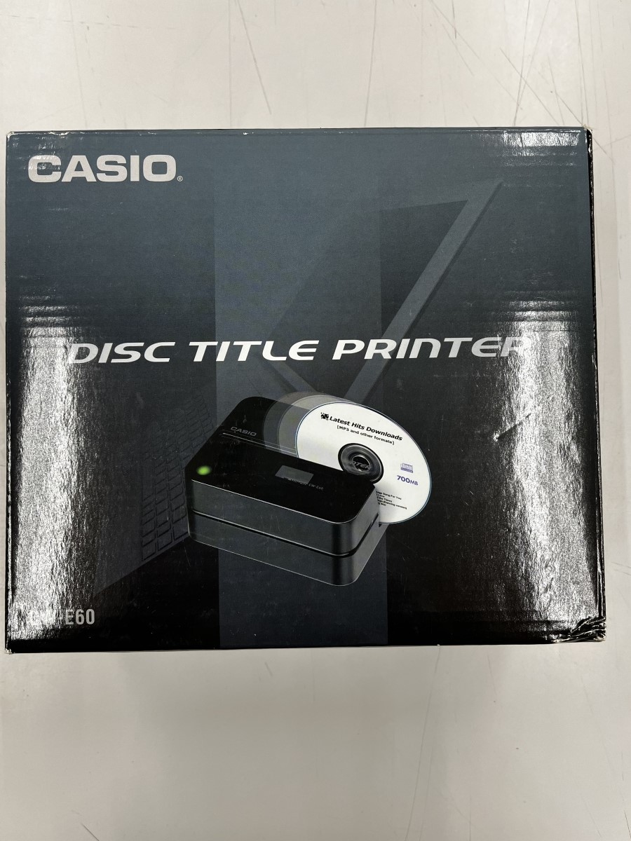 541 CASIO ディスクタイトルプリンター CW-E60/動作未確認(プリンタ、プロッタ)｜売買されたオークション情報、yahooの商品情報をアーカイブ公開 - オークファン（aucfan ...
