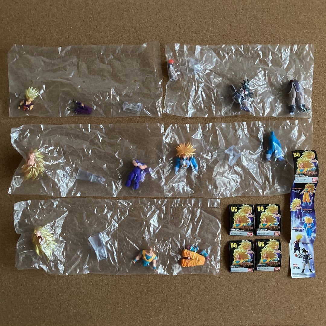 DG DRAGON BALL KAI 改 サイヤ人伝説 全5種 セット ドラゴンボール Z スーパー 超 フィギュア 孫悟空 孫悟飯 ベジータ ...