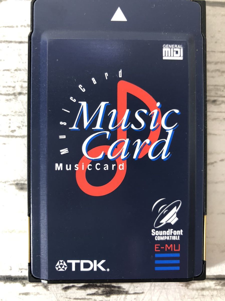 23M02-16：TDK ミュージックカード MUSIC CARD MW8232 GENERAL MIDI E-MU(音源モジュール)｜売買さ ...