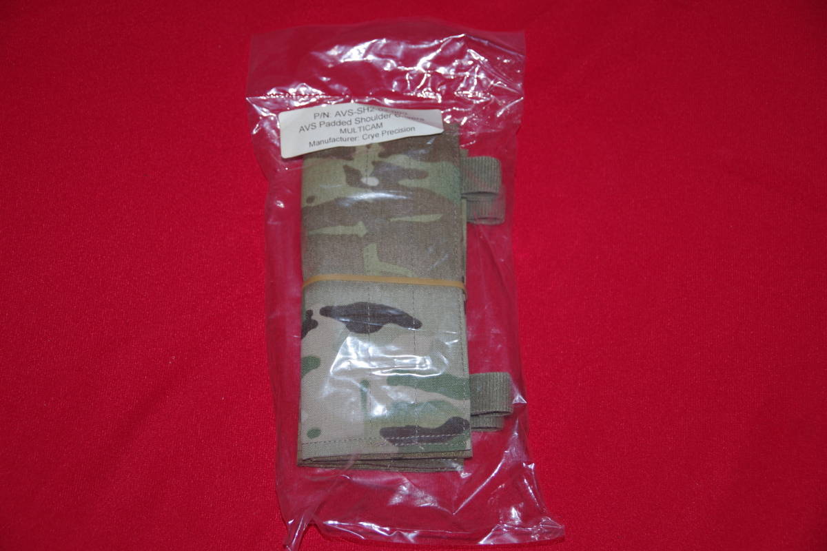 実物 マルチカム ショルダーパッド Crye Precision AVS Padded Shoulder Covers AVS/CPC/JPC ...
