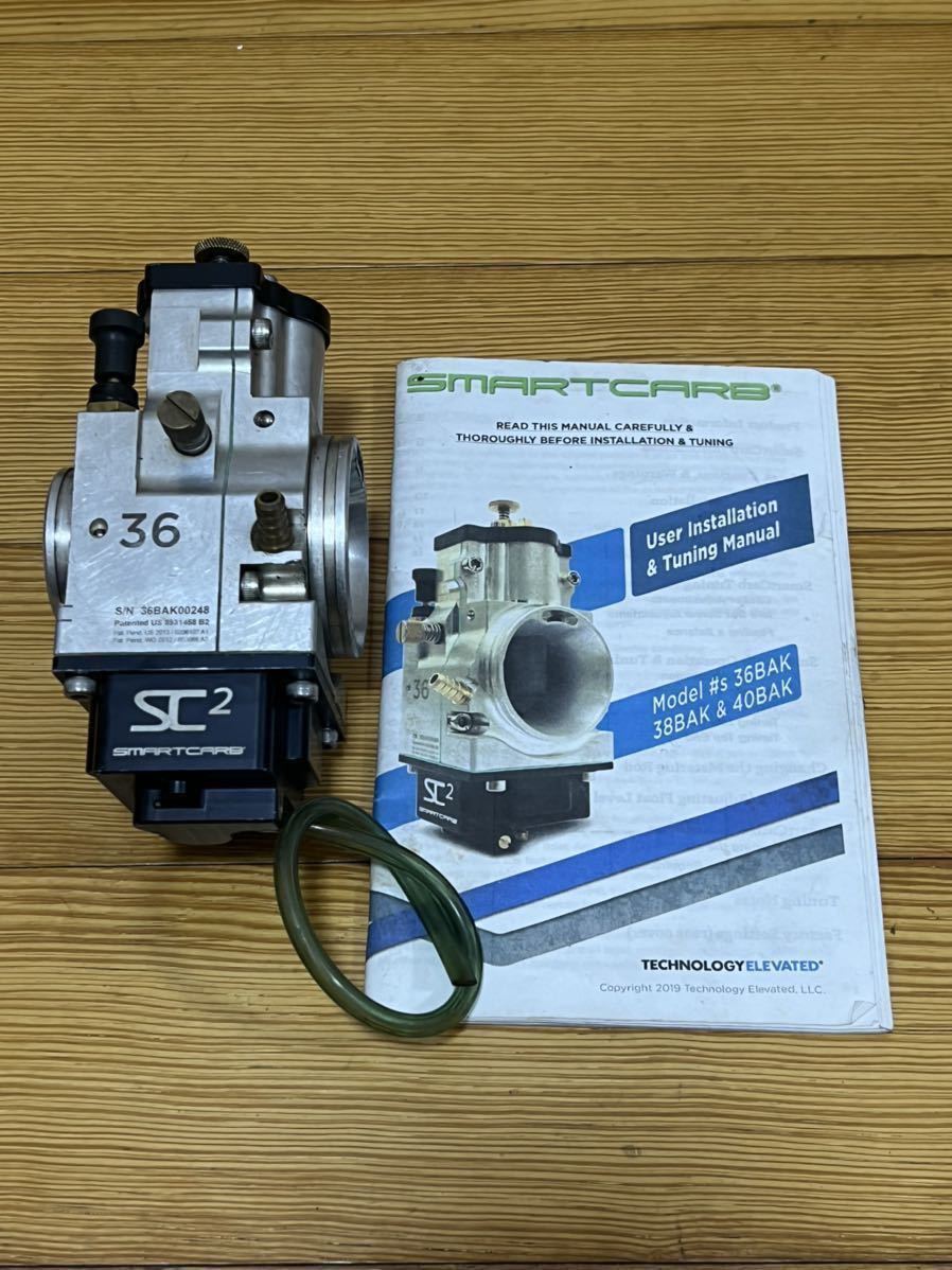 スマートキャブ SC2 36 smartcarb YZ125 PWK38 KX125 CR125 RM125 YZ125X(キャブレター ...