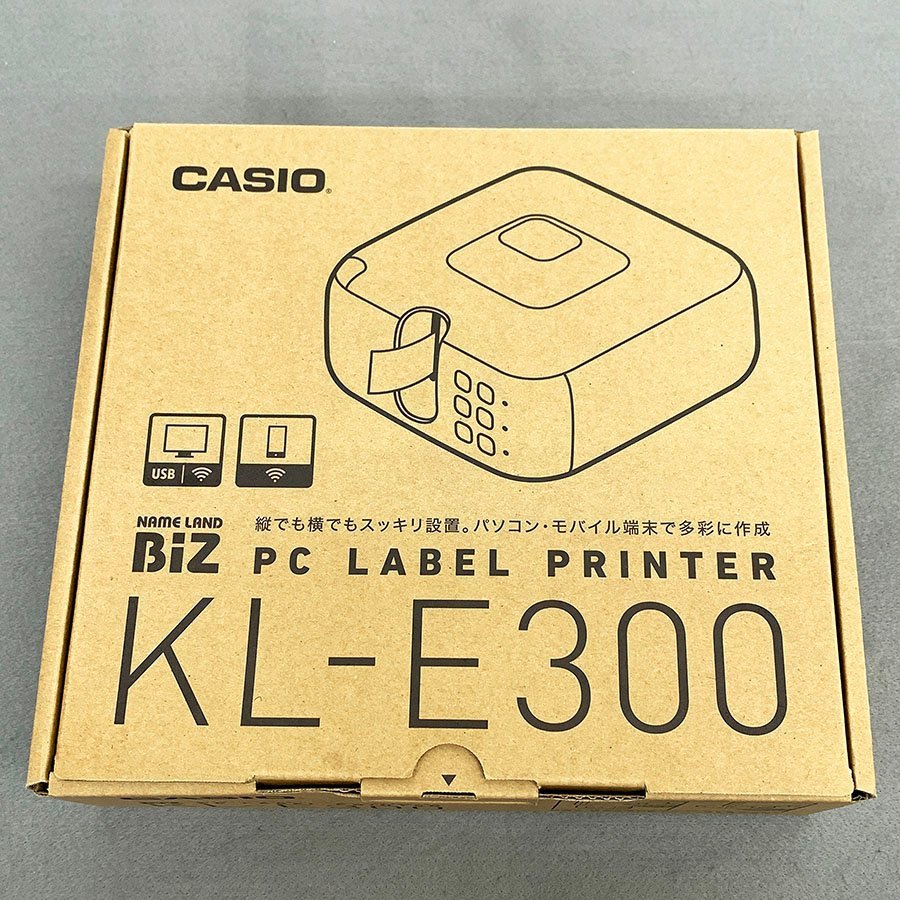 現状品 CASIO カシオ KL-E300 ネームランド BIZ PC&スマホ接続モデル 9mm/18mm 白テープ 取説 箱付き ラベルプリンター M9365(ラベル用品)｜売買された ...