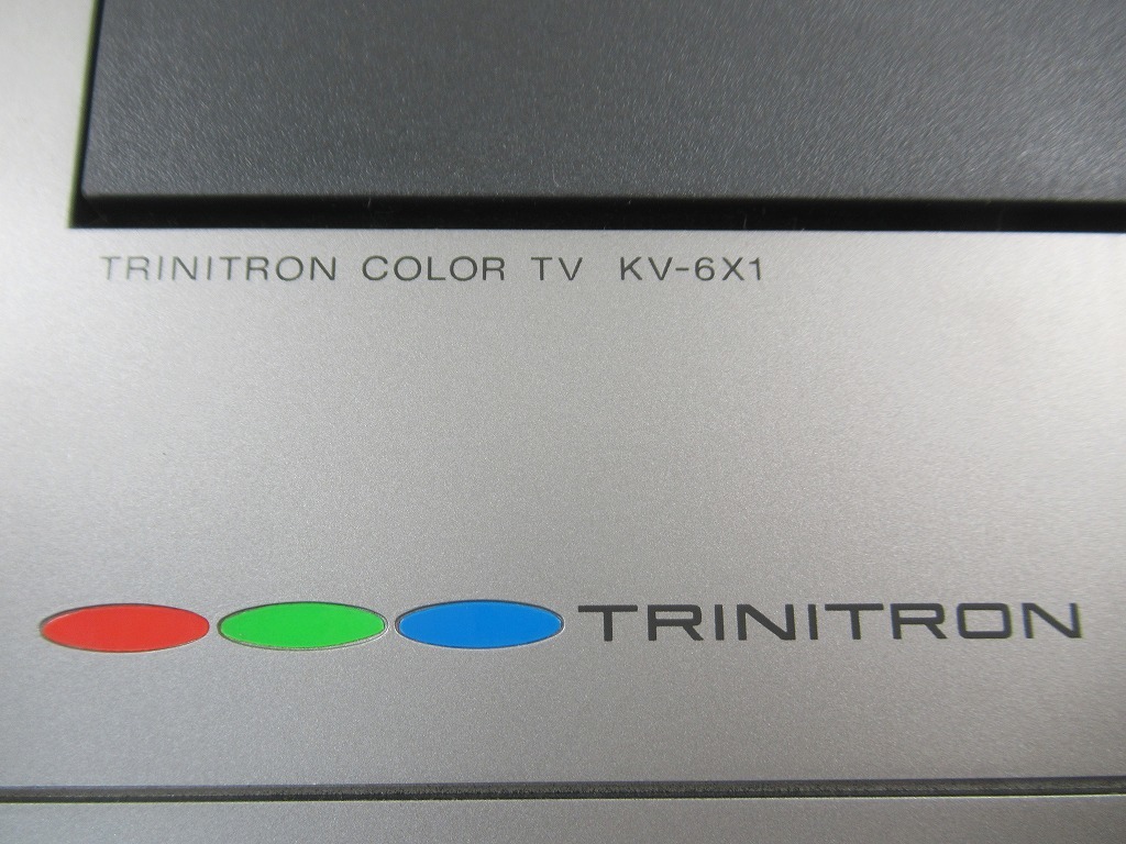 C39 SONY ブラウン管 カラーテレビ トリニトロン カラーテレビ TRINITRON COLOR TV KV-6X1 AC-131 通電 ...