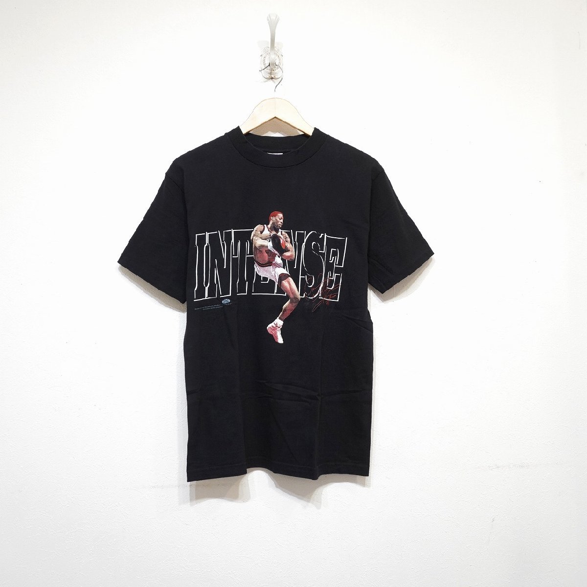 デニス ロッドマン 90s M Tシャツ USA製 Dennis Rodman 黒 Murina 1997年 ヴィンテージ H2-181(丸首)｜売買されたオークション情報、yahooの商品 ...