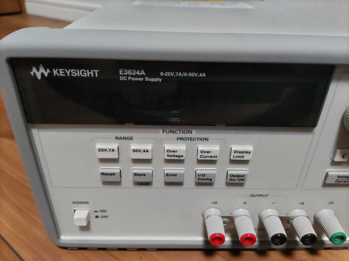 Keysight Technologies ベンチ電源 E3634A DC POWER SUPPLY(電気計測器)｜売買されたオークション情報 ...
