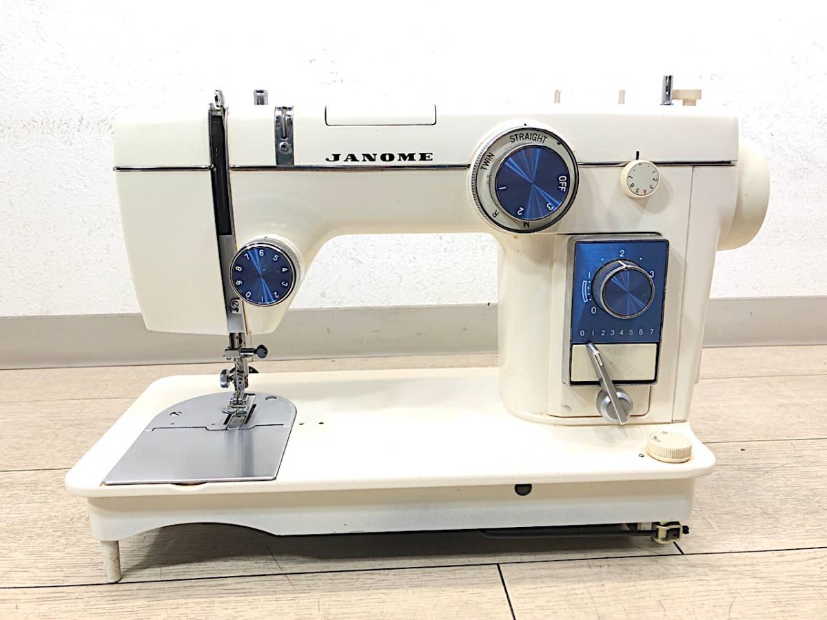 3/001 ジャンク品 ジャノメ JANOME ミシン MODEL 804 ホワイト ハンドクラフト 手芸 裁縫 洋裁(ジャノメ)｜売買された ...