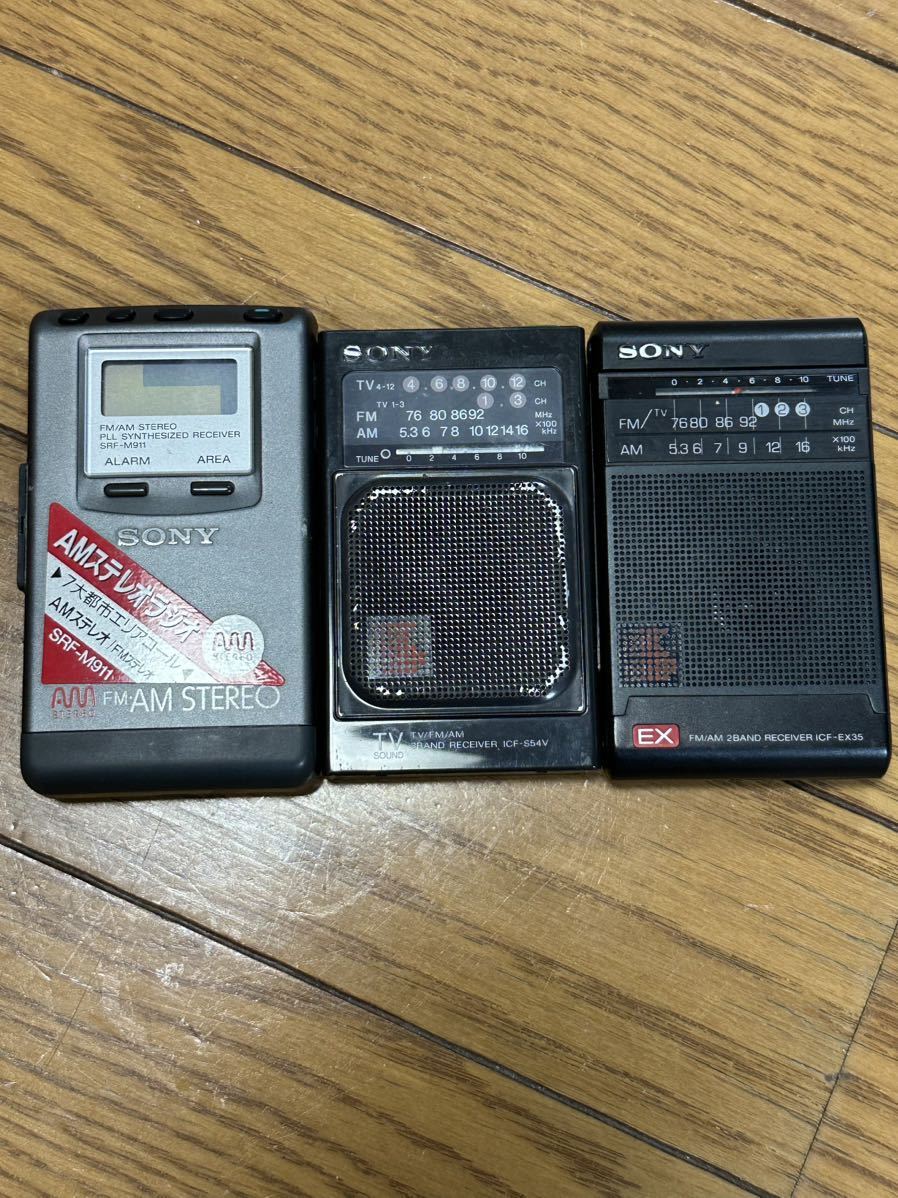 SONY ポケットラジオ ICF-R46 ICF-S54V SONY SRF-M911 SONY ICF-EX35 OLYMPUS ...