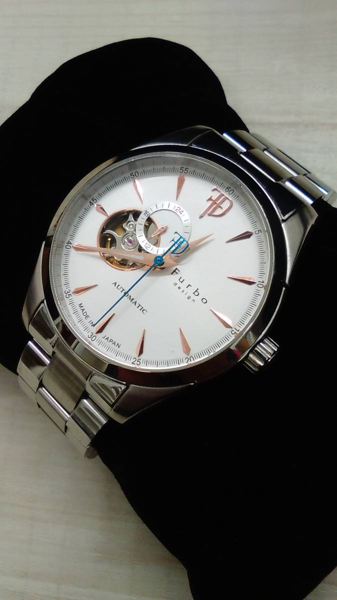 #1496 Furbo design AUTOMATIC メンズ 自動巻 腕時計 F5029(3針（時、分、秒）)｜売買されたオークション情報 ...